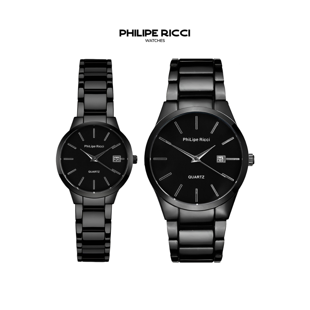 Jual PhiLipe Ricci Jam Tangan Couple Rantai Pria Wanita Simple Terbaru ...
