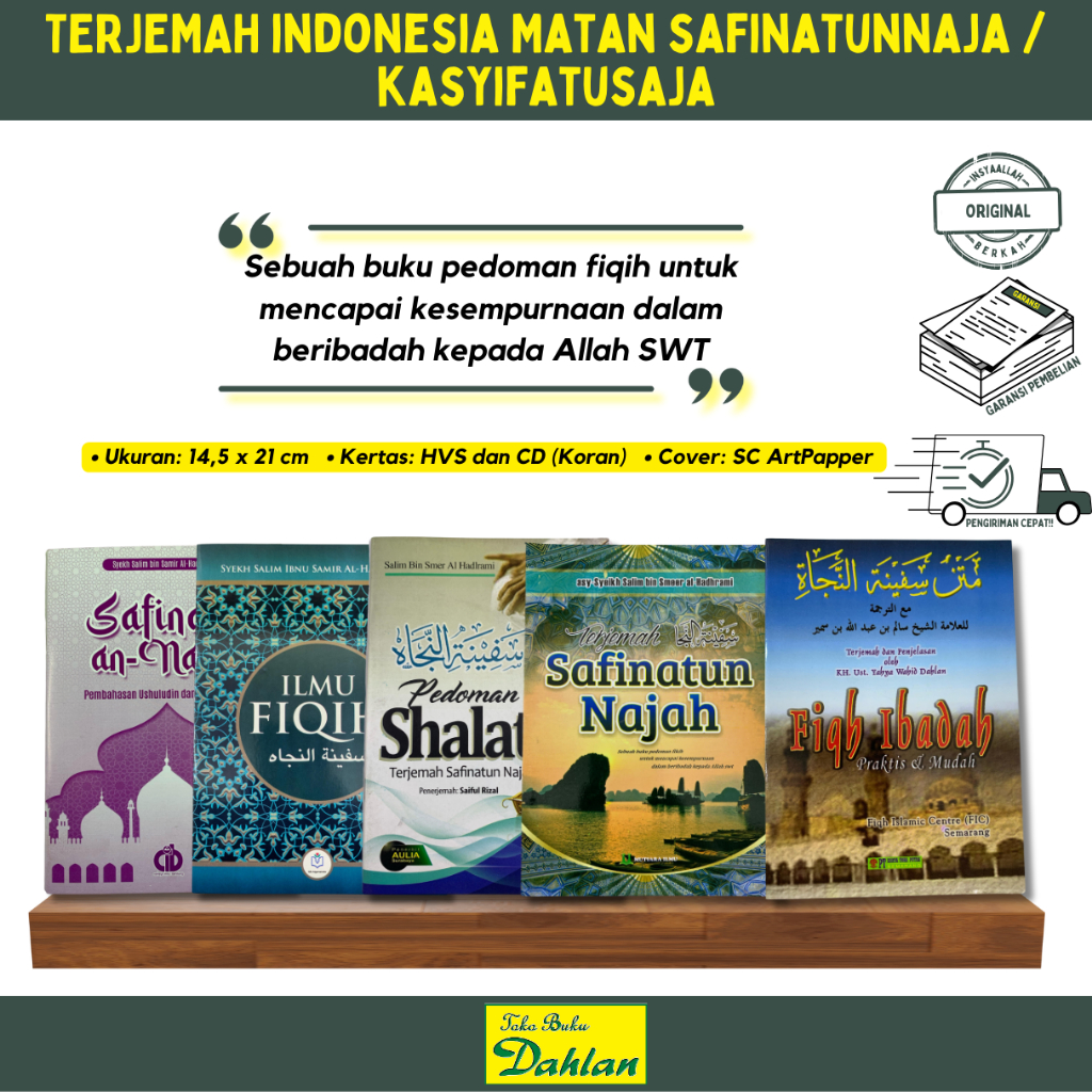 Jual TERJEMAH INDONESIA MATAN SAFINATUNAJA KASIFATUSAJA SAPINAH ...