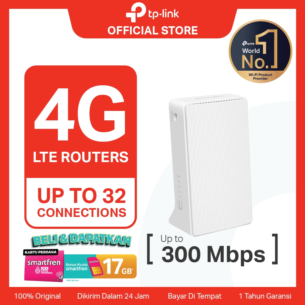 Jual TP-Link | Mercusys MB110-4G | 4G LTE Router | 300 Mbps Wireless N ...