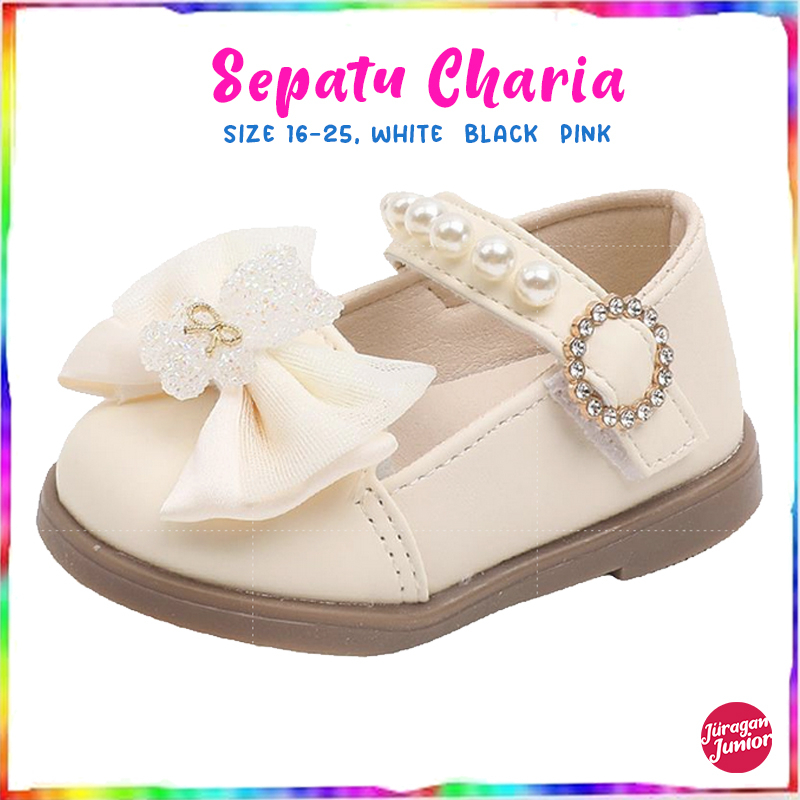 Jual Juragan Junior [COD] Sepatu CHARIA Sepatu anak Perempuan Import 16 ...