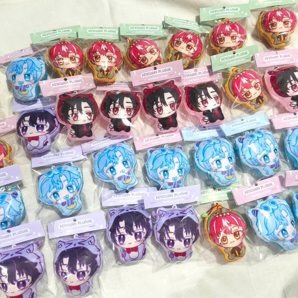 Jual [READY STOCK]Keychain Plushie SOL.4CE VTuber Indonesia/gantungan ...
