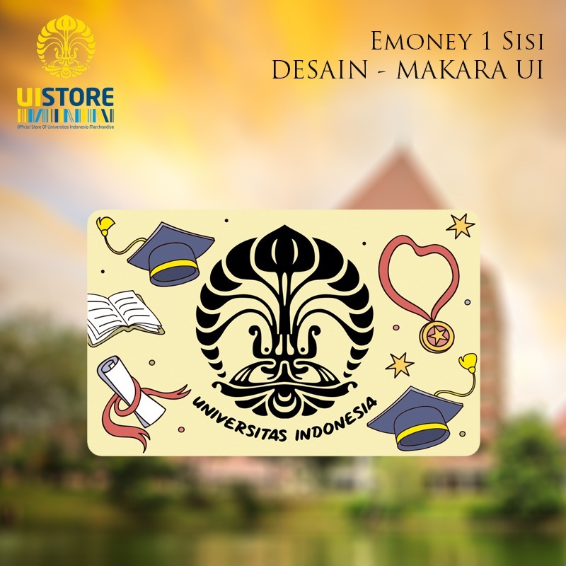 Jual UI STORE | Kartu Emoney Desain UI | Official Merchandise of ...