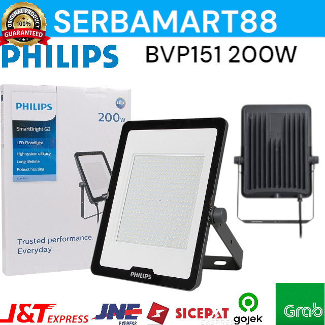 Jual LAMPU SOROT PHILIPS BVP151 200W C WHITE LED 240 6500K - BVP 151 200 W | Shopee Indonesia