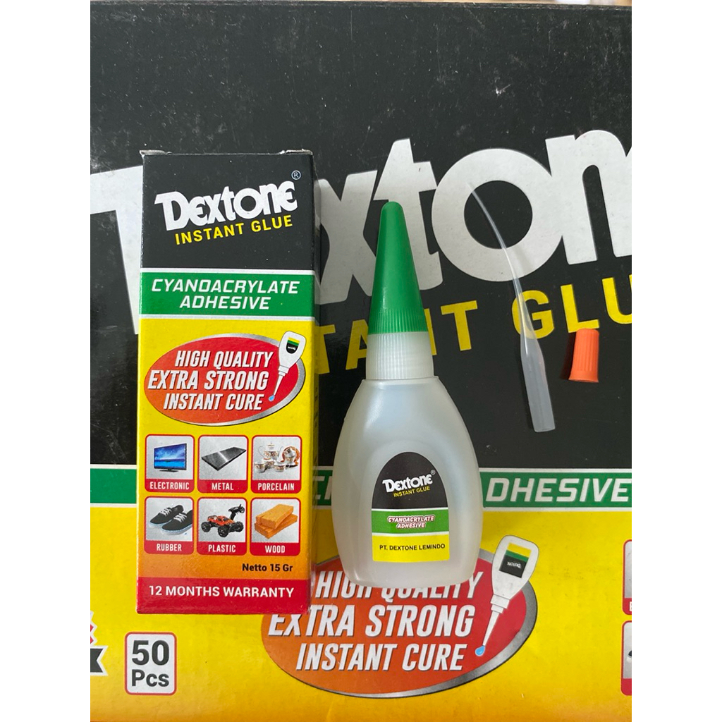 Jual Lem Dextone 15 Gram Instant Glue Serbaguna | Shopee Indonesia