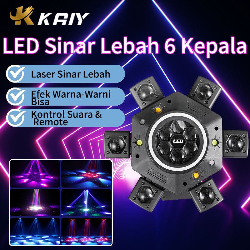 Jual kaiy Lampu Moving Head 150W 4IN1 SixBee Eye Pro - Laser Beam ...