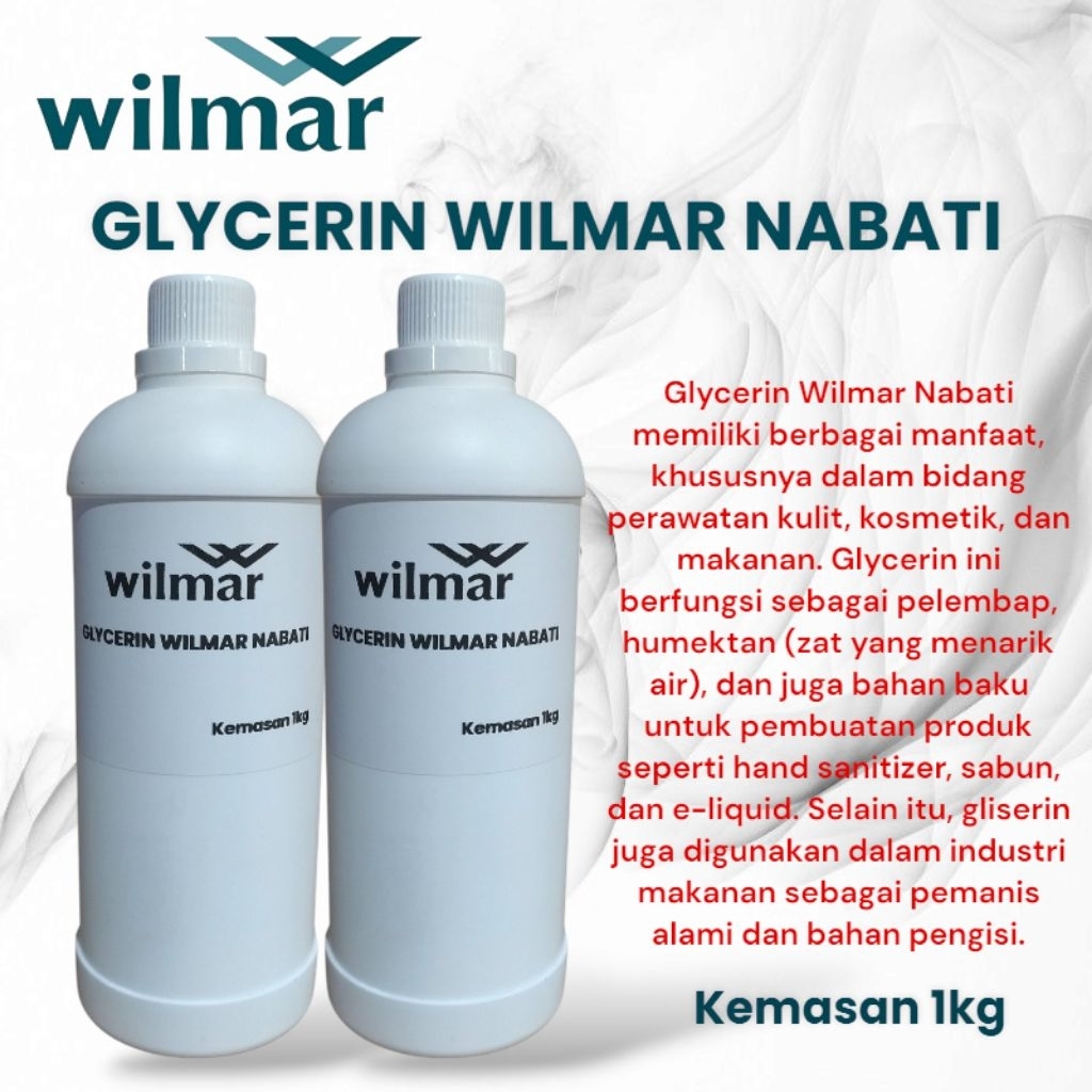 Jual Glycerin Wilmar Nabati / Food grade / 1 kg | Shopee Indonesia