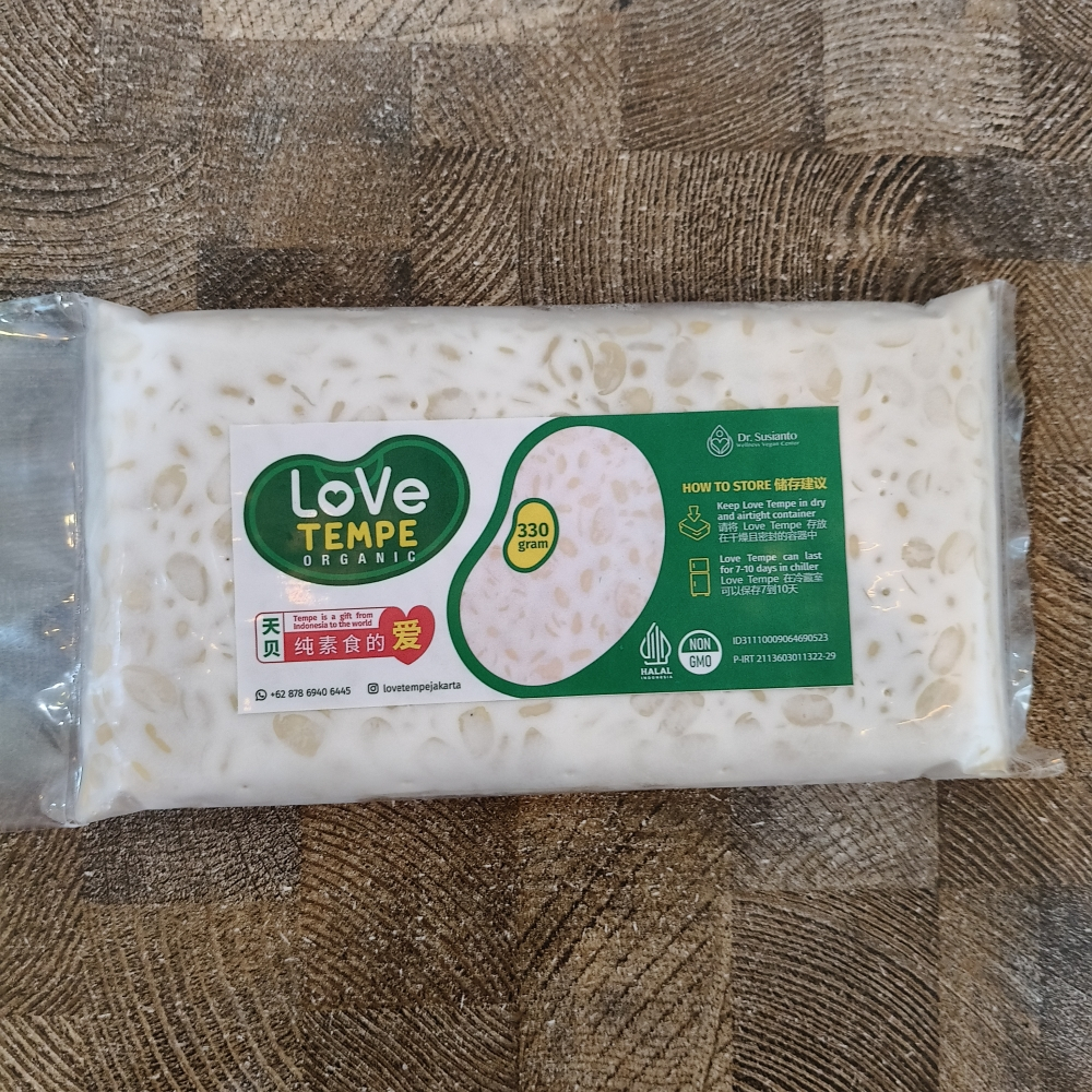 Jual Love Tempe 330/ 450 gram - Halal Organik Non-GMO Premium | Shopee ...