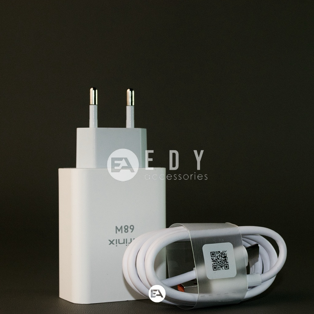 Jual Charger Infinix 68W All Round 68W Fast Charge 2.0 Super Charge USB ...