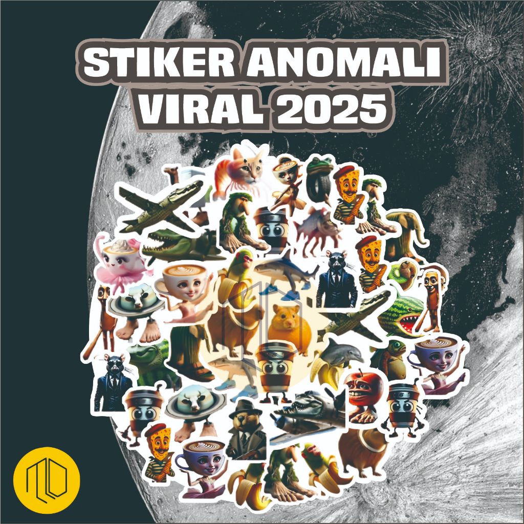 Jual Anomali Sticker Pack 20 PCS / Stiker Anomali Viral / Stiker ...