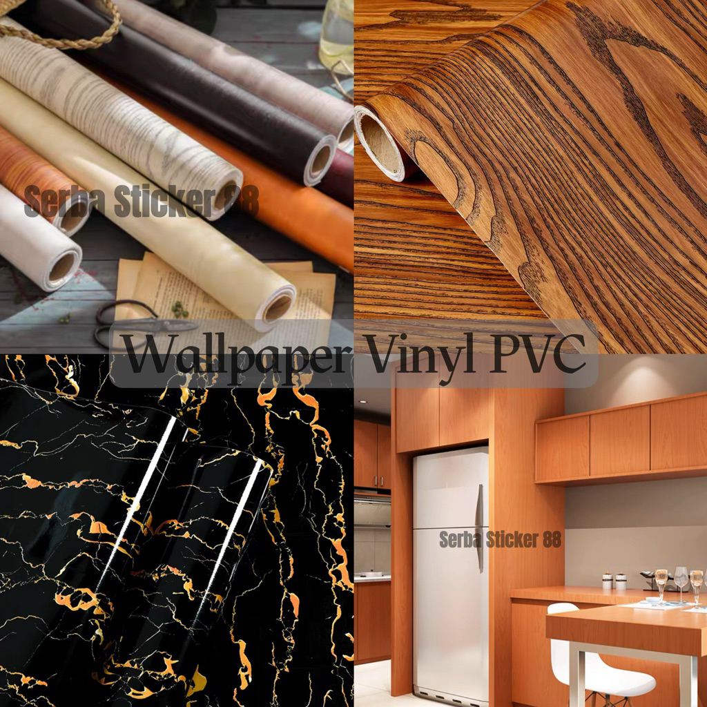 Jual Wallpaper dinding Serba Guna Sticker Dinding Marble glossy Anti ...