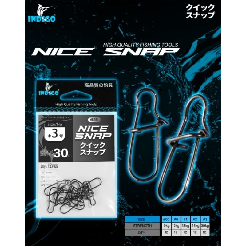 Jual Snap Pancing Nice Snap Indigo Peniti Pancing Mancing Casting Murah ...