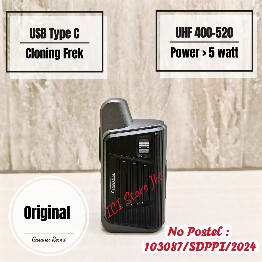 Jual Ht Redell R 33 / Redell R33 / HT Mini Redell Garansi dan Ijin ...