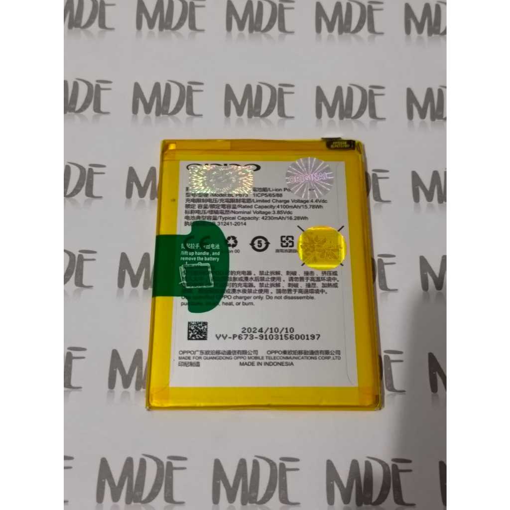Jual [BTACC] Baterai for OPPO A11 2020 A12 A31 A7 A5s BLP673 ASLI Batre ...