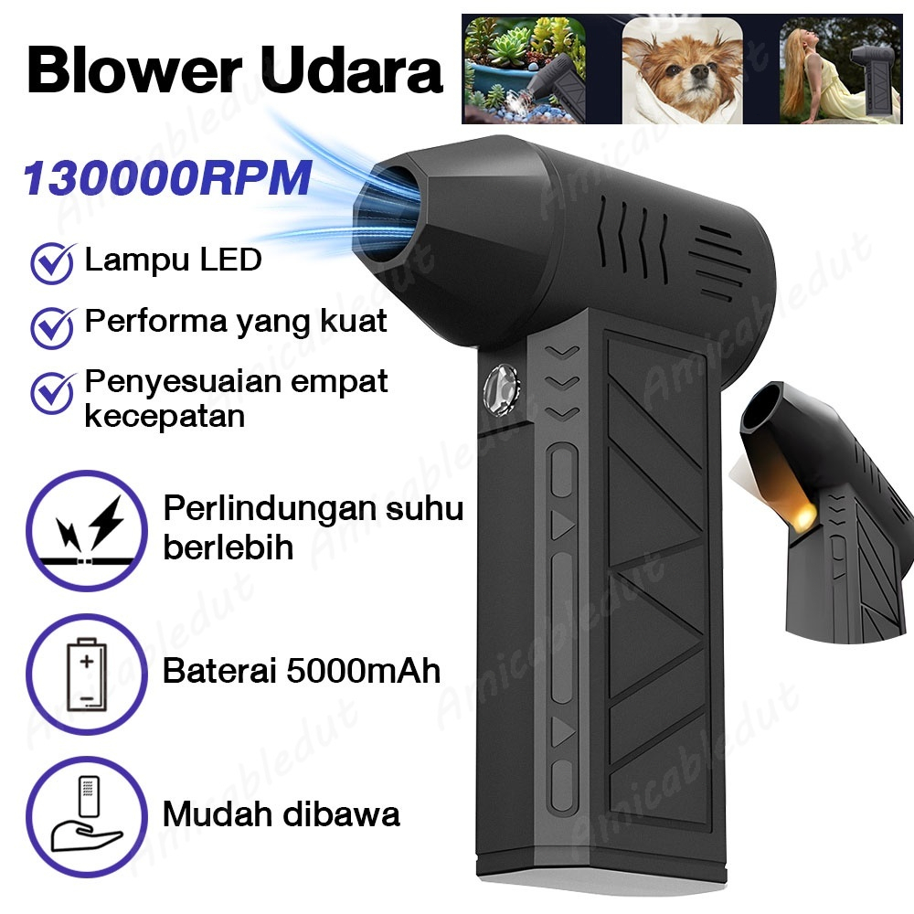 Jual 【Ready & COD】Mini Jet Turbo Fan Turbo Violent Fan 160000 RPM ...