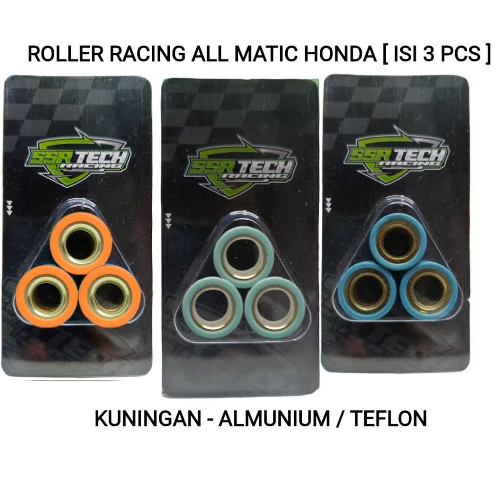Jual [ ISI 3 ] Roller Racing All Matic Honda PCX Vario ADV Beat Genio ...