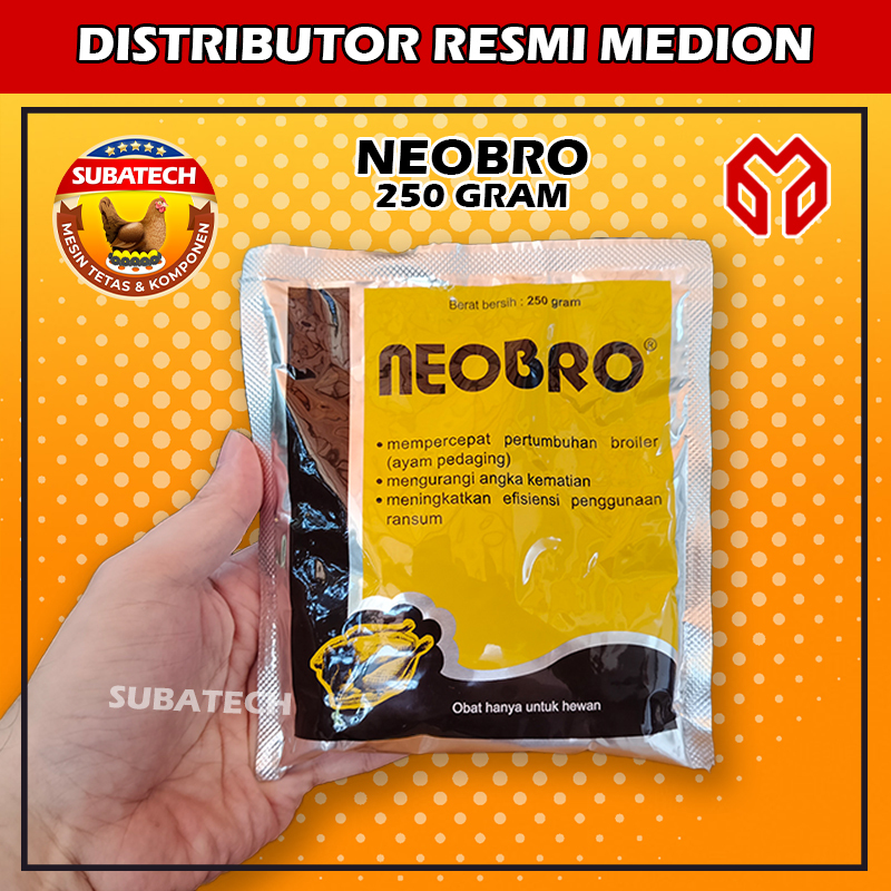 Jual Neobro Medion Neo Bro Obat Vitamin Ayam Pedaging Boiler Broiler ...