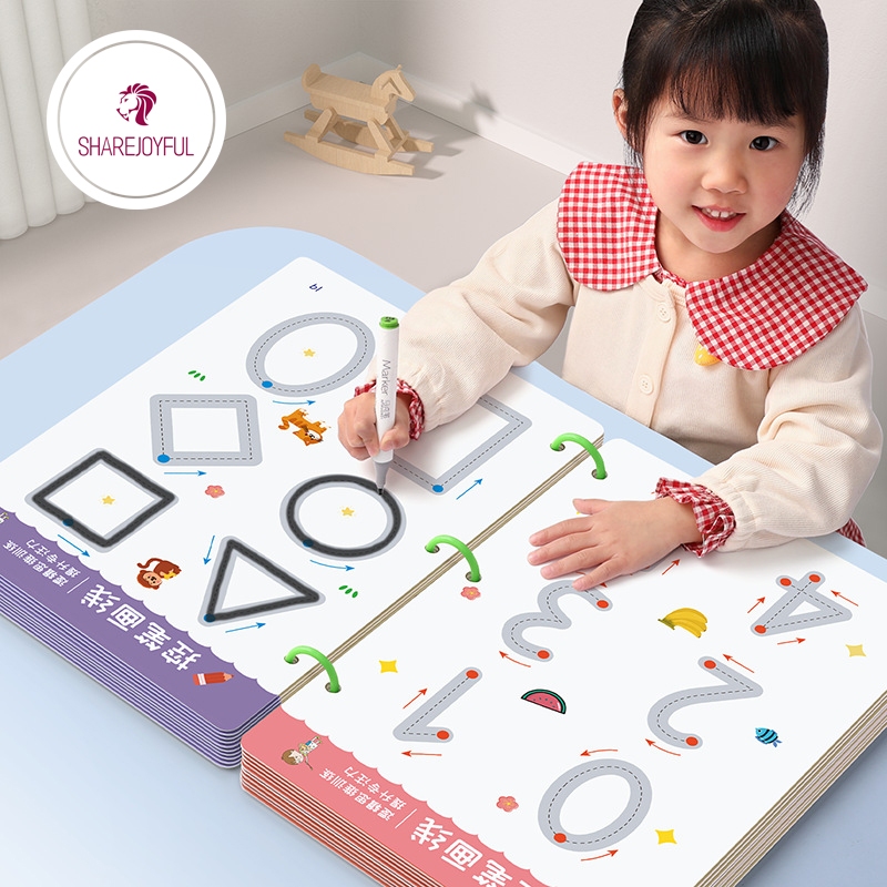 Jual Buku Wipe Clean Anak Belajar Menulis Metode Tracing Gambar Full ...