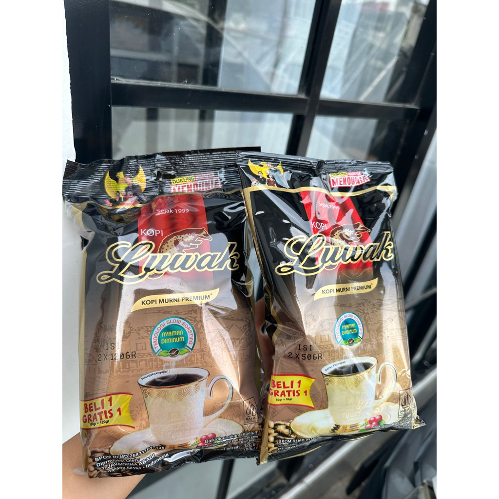 Jual KOPI LUWAK MURNI HITAM isi 2 dalam plastik/ Luwak Murni 50gr ...