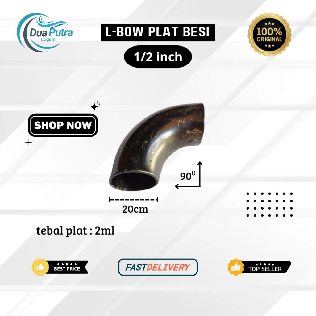 Jual Elbo Besi Pipa Atau Keni 1/2inch,3/4inch,1inch,1 1/4inch,1 1/2inch ...