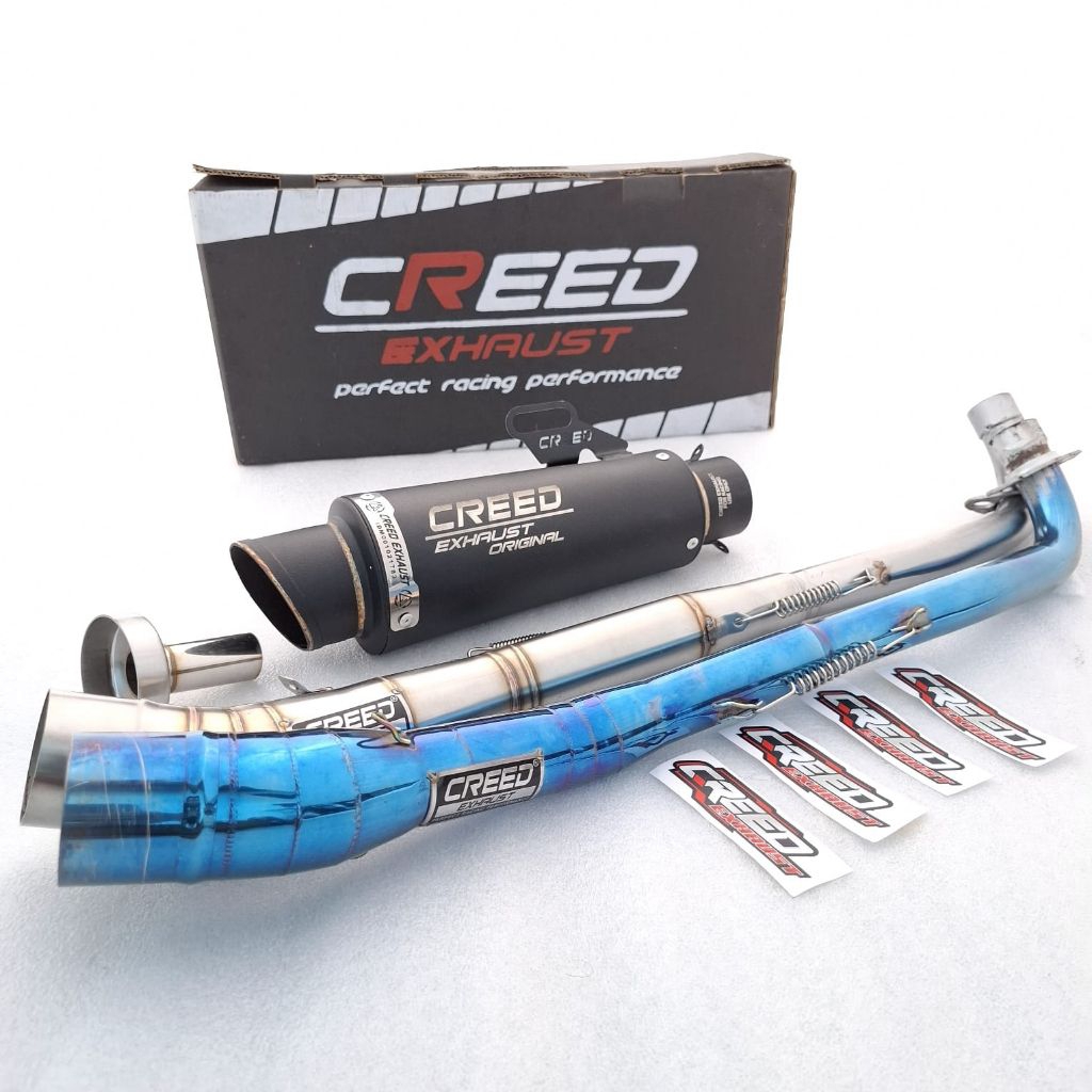 Jual CREED EXHAUST 100% ORIGINAL , TR PRO BLACK +DB KILLER, Knalpot ...