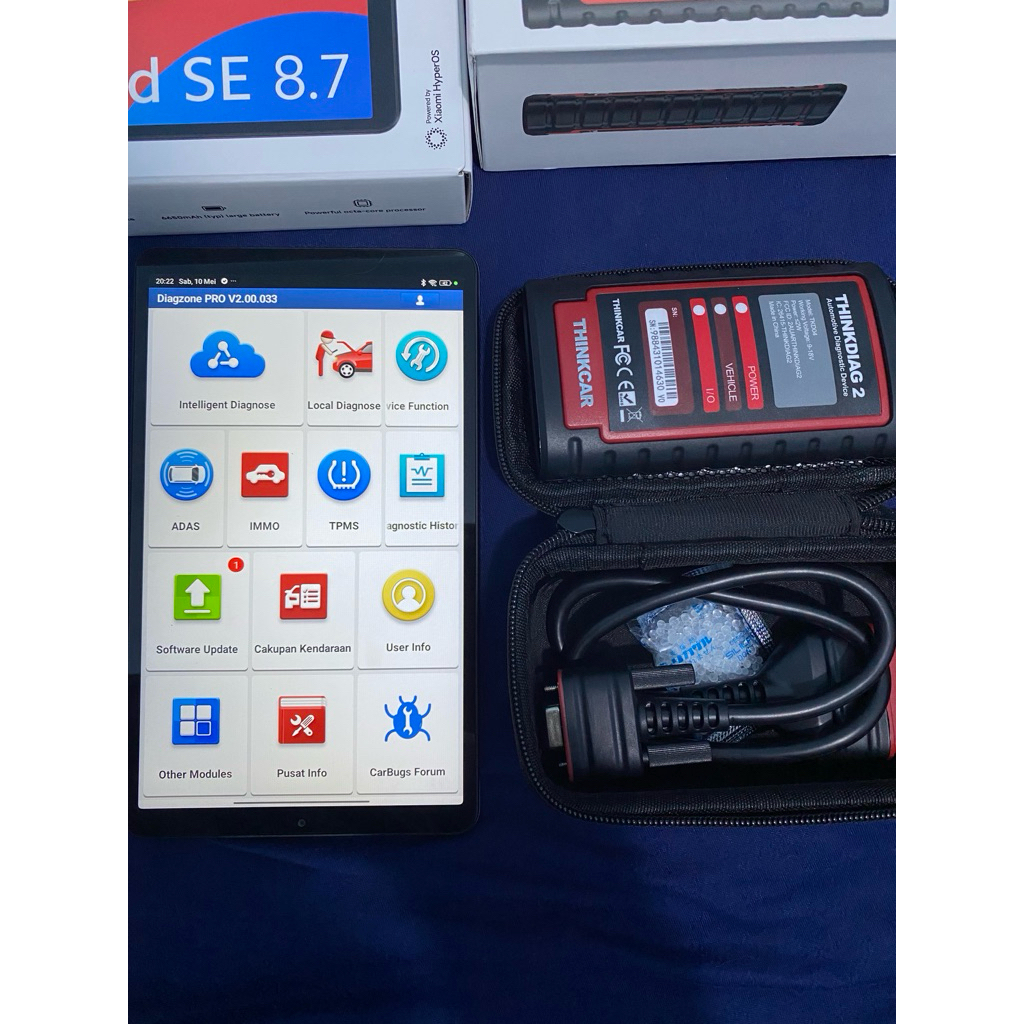 Jual scanner mobil thinkdiag 2 software diagzone pro v2 | Shopee Indonesia