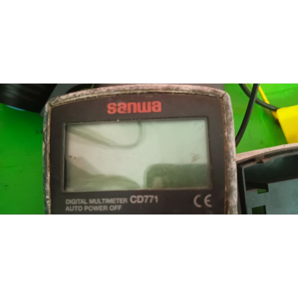 Jual lcd display sanwa multitester digital cd771 771 original | Shopee ...