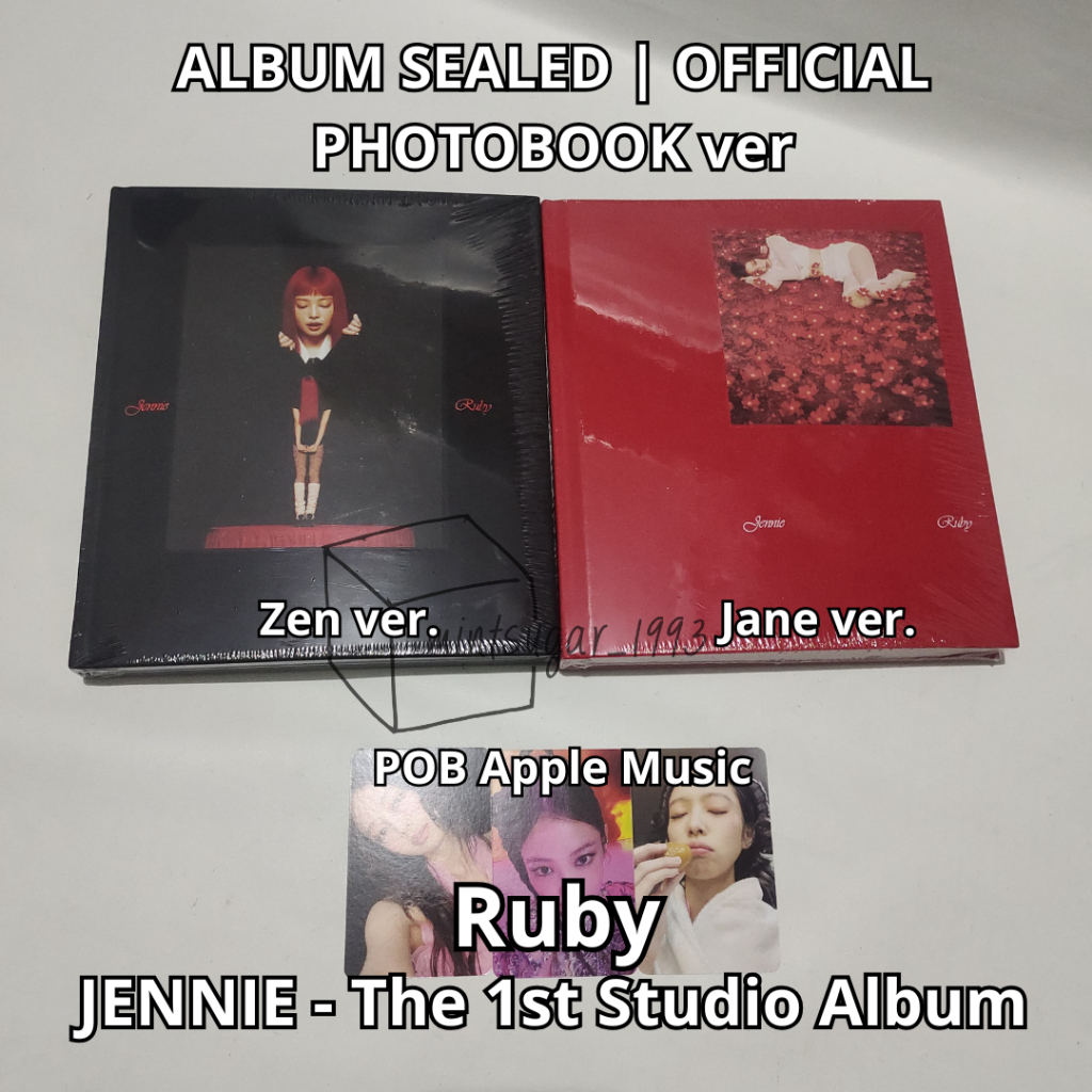 Jual [ READY NEW SEALED ] JENNIE - The 1st Studio Album [ Ruby ...