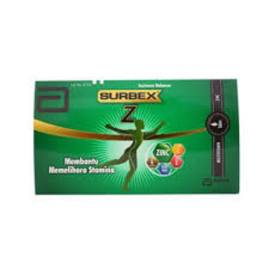 Jual Surbex Z Tablet 1 Strip isi 6 Tablet | Shopee Indonesia