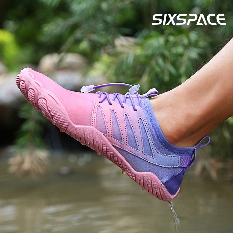 Jual SIXSPACE Sepatu Pantai Wanita Pria Sepatu Poundfit Haji Tracking ...