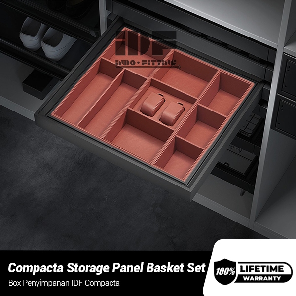 Jual IDF Compacta Storage Panel Basket Set Drawer Box Aksesoris | Shopee Indonesia