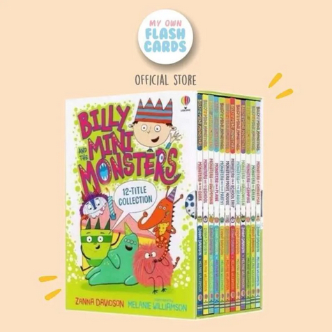 Jual Billy and the Mini Monsters 12 Books Collection Set Buku Import ...