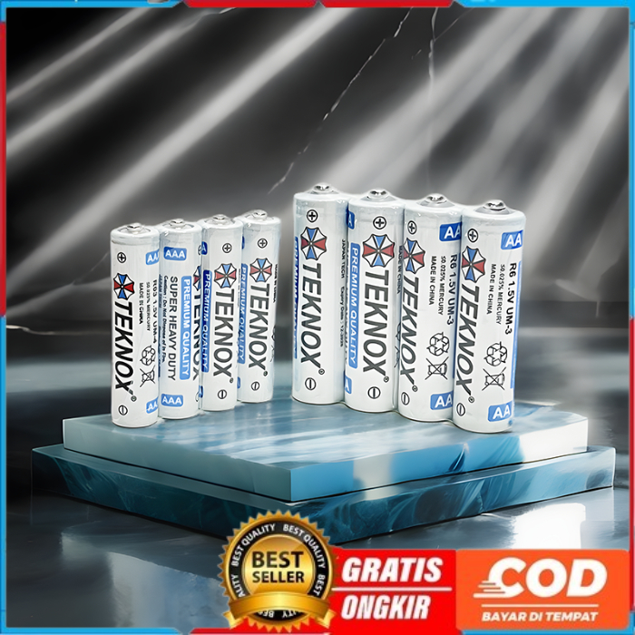 Jual Baterai TEKNOX AA / AAA Batre / A2 / A3 / 2A / 3A | Shopee Indonesia