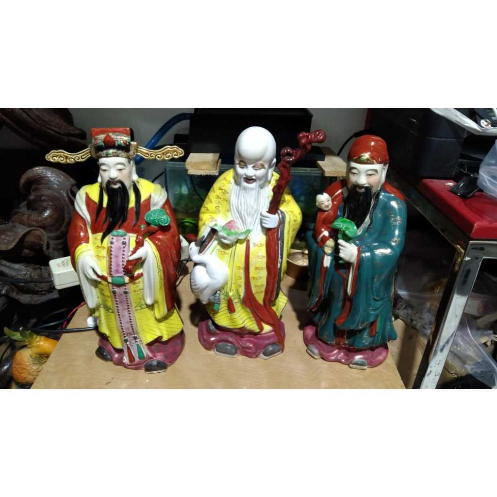 Jual Patung Keramik Fuluso Kuno Jadul Antik | Shopee Indonesia