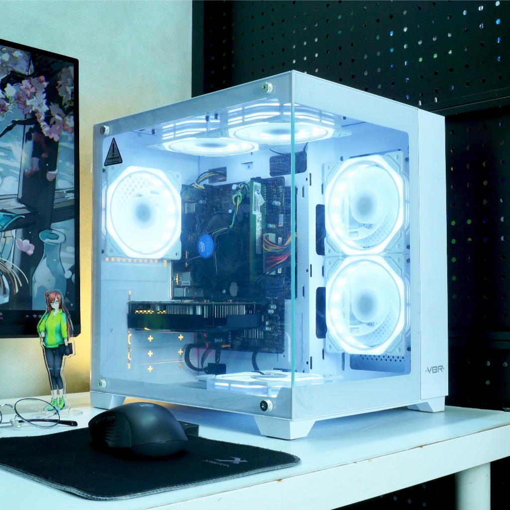 Jual PC GAMING CORE i3 12100F RAM 16GB DDR5 SSD 512GB PSU KF650 ...