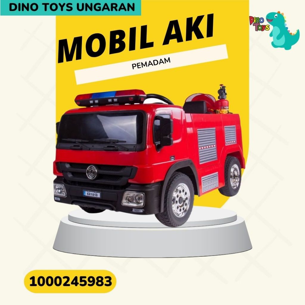 Jual MOBIL AKI ANAK TRUK PEMADAM NKYZ-059C Dino toys Ungaran NKYZ059C MOBIL PEMADAM | Shopee ...