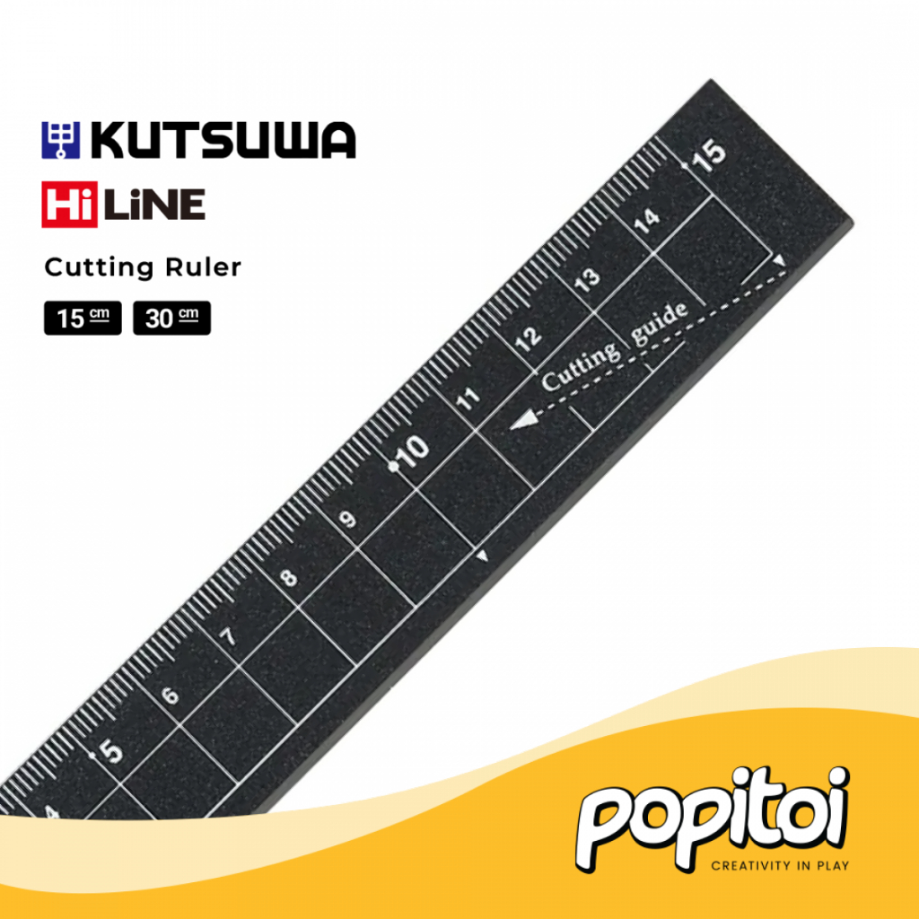 Jual Kutsuwa Aluminum Cutting Ruler 15 30 cm Penggaris Besi Aluminium | Shopee Indonesia