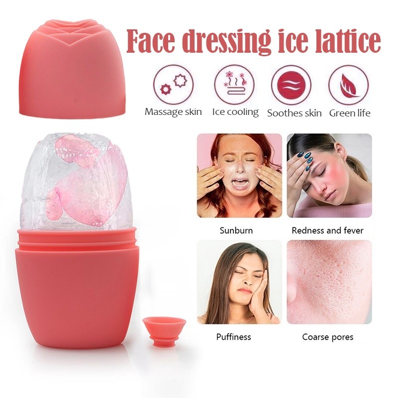 Jual Facial Ice Contour Holder/Ice Ball Face Massager/Facial Eye Ice ...