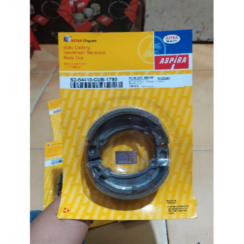 Jual S2-54420-CUB-1700 Kampas Prodo Rem Suzuki Smash, SHogun, Smash ...