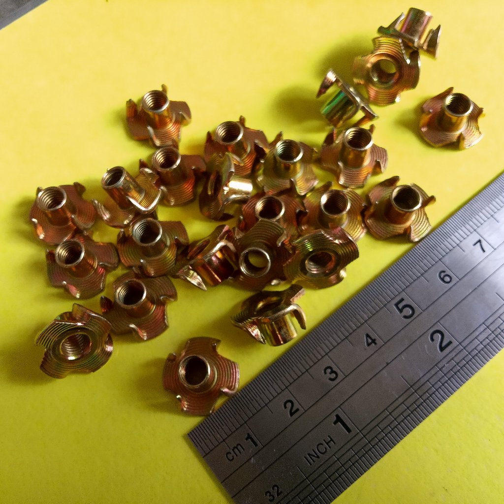Jual MUR CAKAR M5 / TEE NUT M5 / T NUT M5 / T NUT 5 MM / MUR SPEAKER ...