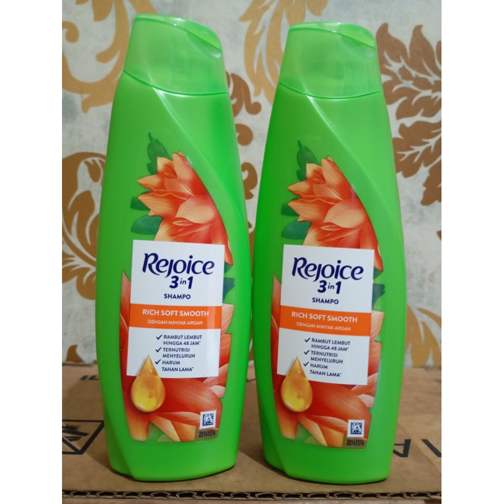 Jual Rejoice 3 in 1 Shampo Rich Soft Smooth 150ML | Shopee Indonesia