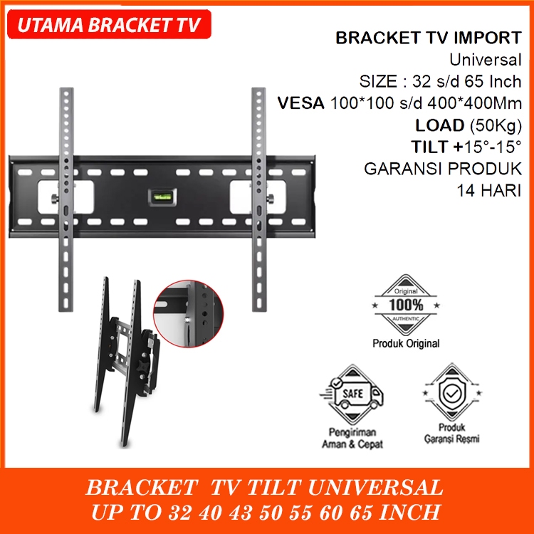 Jual Bracket tv/braket tv Samsung, LG, Sony, Sharp, TCL, Polytron ...