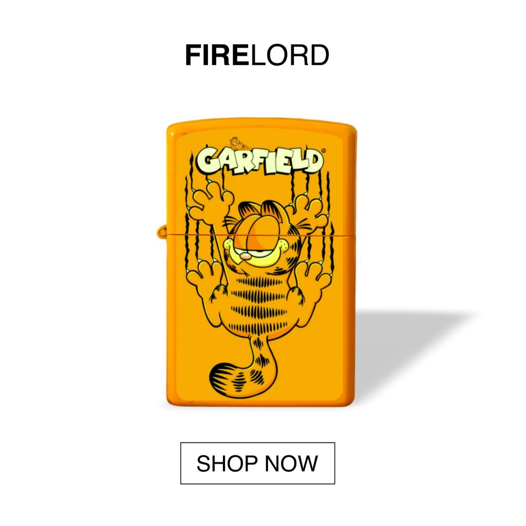 Jual FIRELORD Korek Mancis Garfield Bisa COD / Korek kartun / Korek ...
