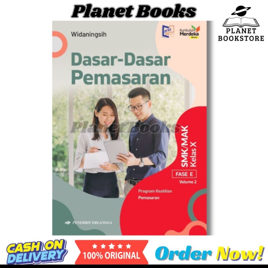 Jual BUKU SMK REVISI DASAR - DASAR PEMASARAN ERLANGGA KELAS 1 VOL. 2 ATAU 10 VOL. 2 SMK/MAK ...