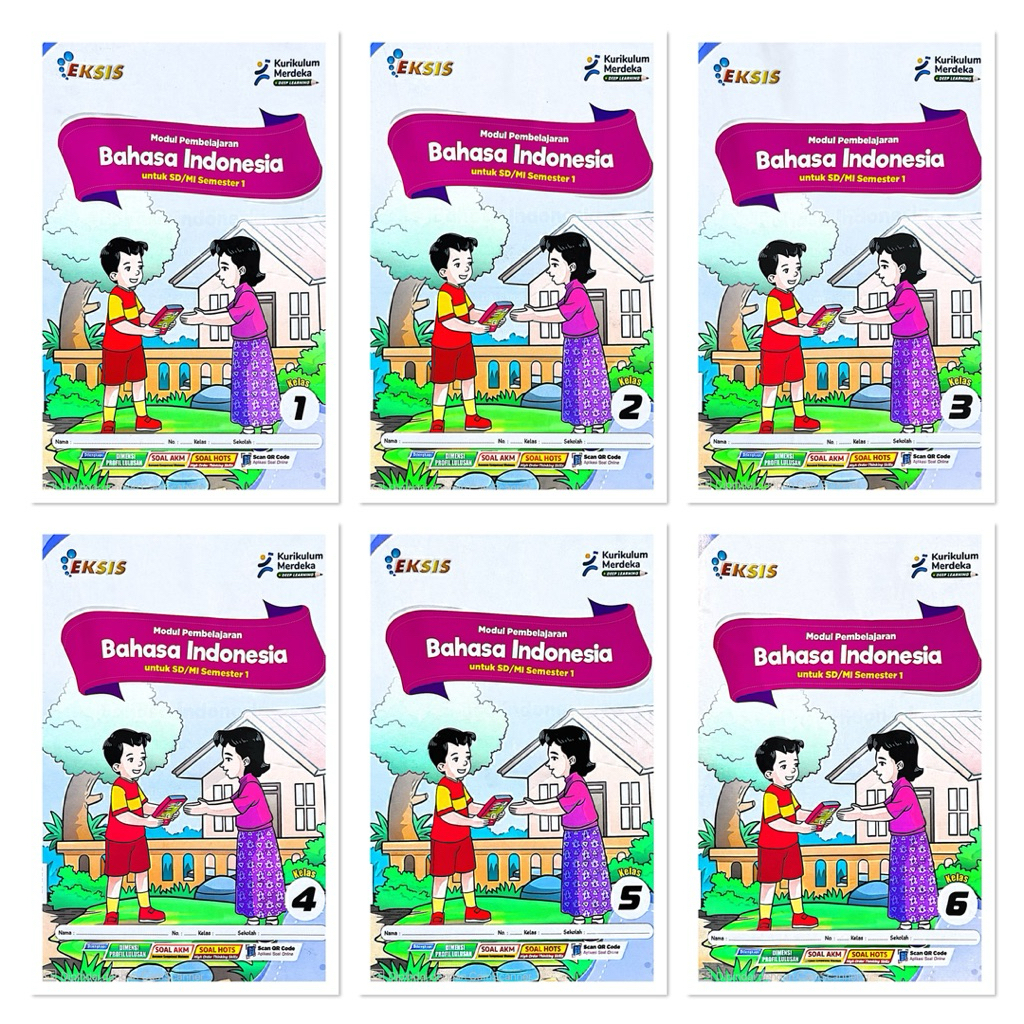 Jual BUKU LKS SD MI BAHASA INDONESIA KELAS 1 2 3 4 5 6 KURIKULUM MERDEKA SEMESTER 1 TA 2025-2026 ...