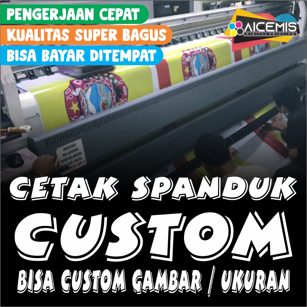 Jual Spanduk 1 Hari Jadi /Spanduk CUSTOM / banner custom / spanduk ...