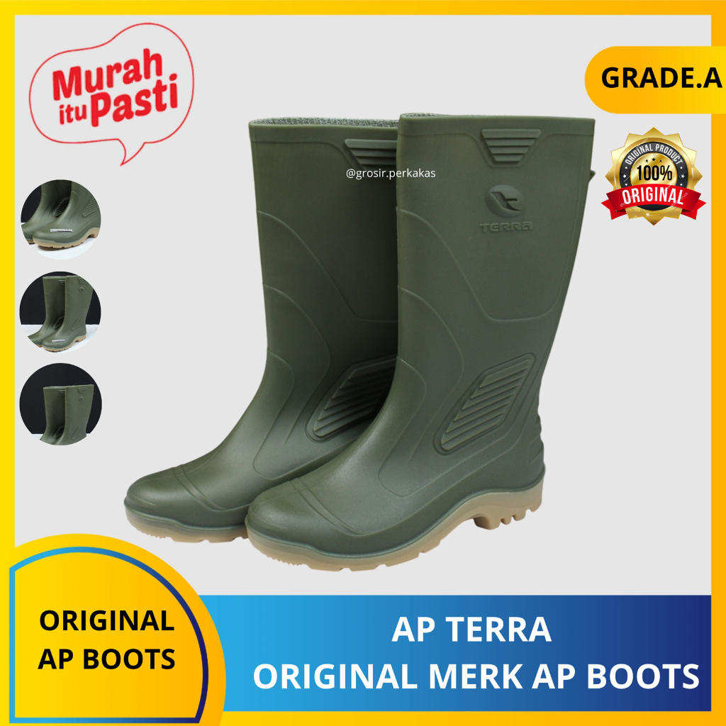Jual AP TERRA - SEPATU BOOTS AP TERRA ECO - AP BOAT - AP BUT ORIGINAL ...