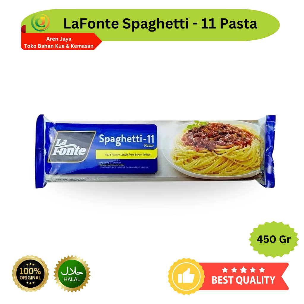 Jual La Fonte Spaghetti 11 Pasta Instan 450 Gram Original | Shopee ...