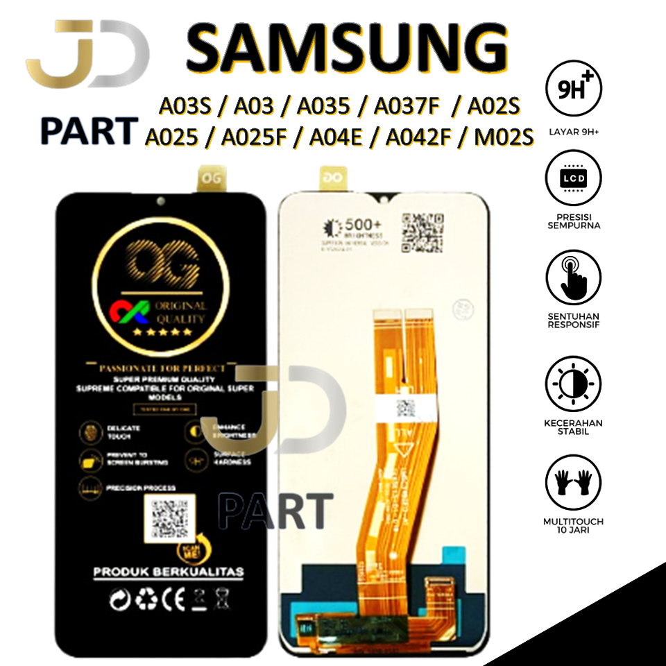 Jual LCD TOUCHSCREEN SAMSUNG A03S / A03 / A035 / A037F / A02S / A025 / A025F / A04E / A042F ...