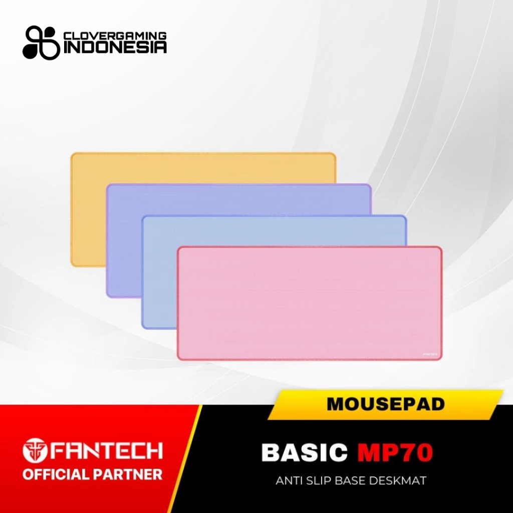 Jual Fantech MP70 MP-70 Basic Deskmat Mousepad Anti Slip Base Stitched ...