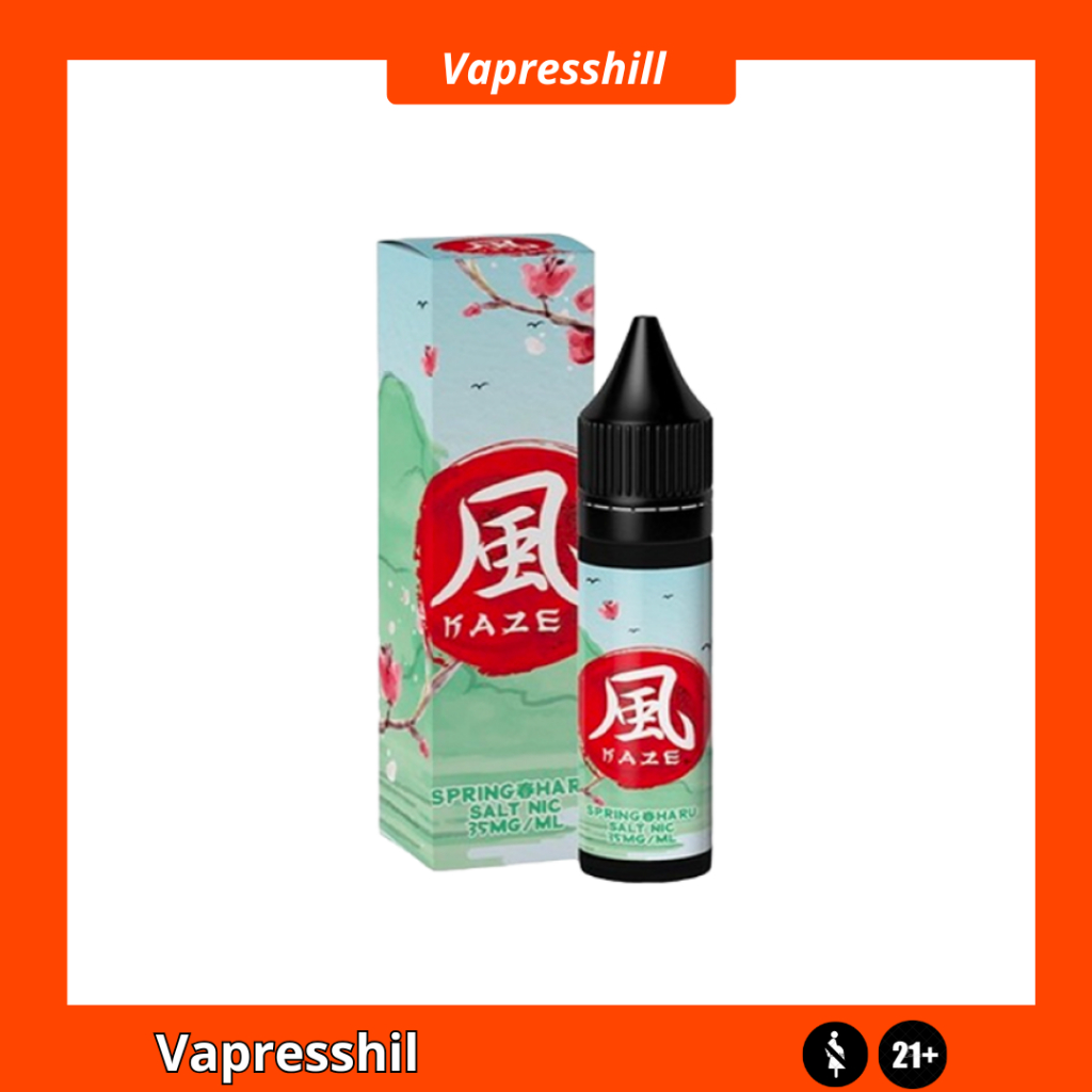 Jual LIQUID KAZE SPRING HARU SALT 15ML LIQUID SPRING HARU LIQUID ...